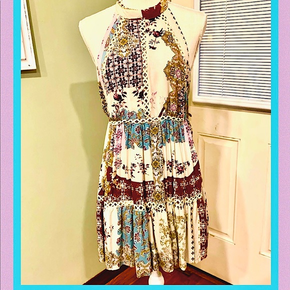 Dresses | Womans Backless Boho Dress | Poshmark